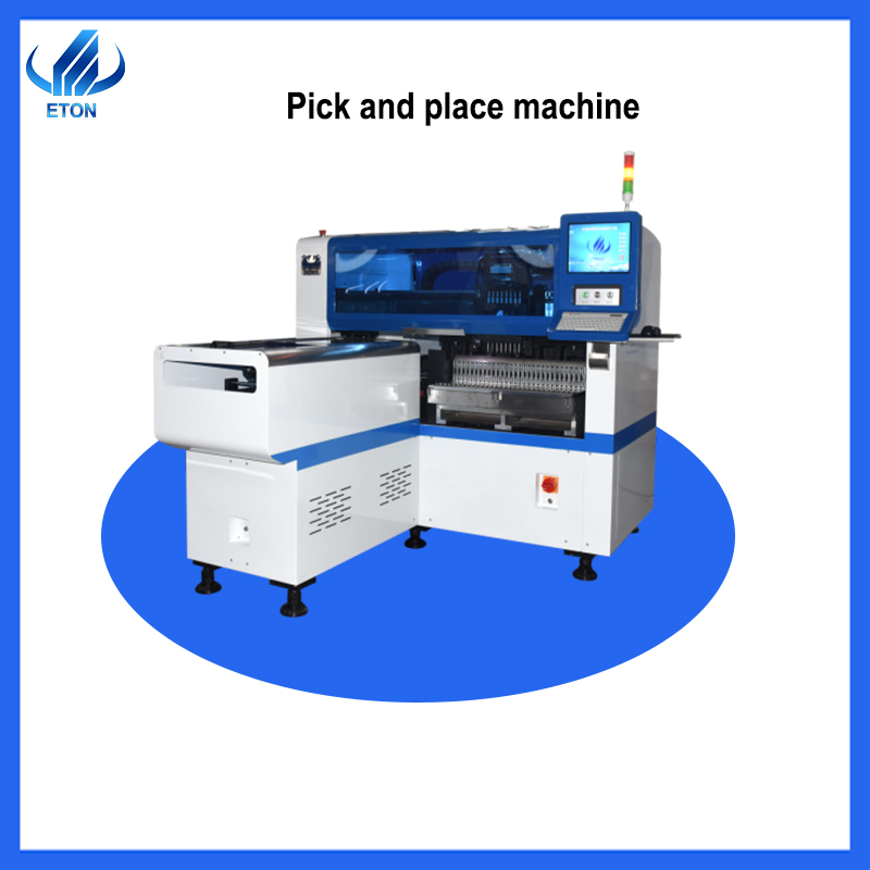 LED12 heads pick and place machine