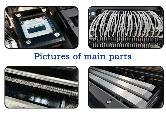 SMT mounting machine with LED strip