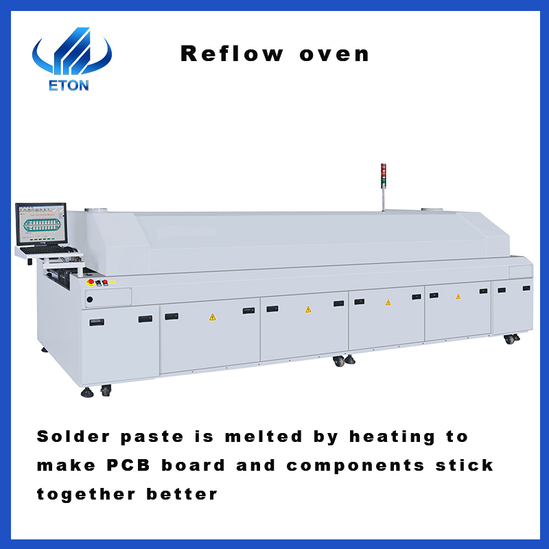 Reflow Oven of molten solder paste