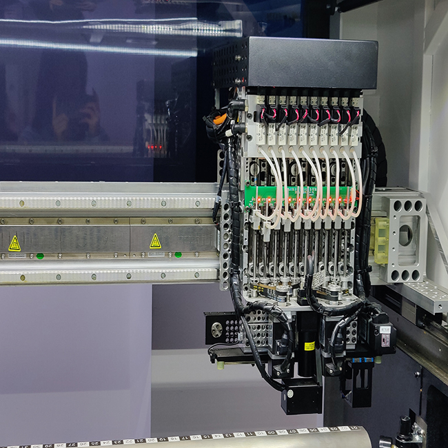 Pneumatic PCB clamping smt machine