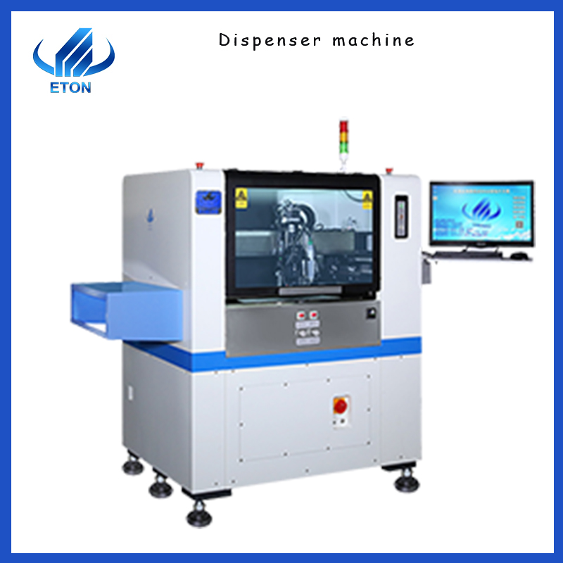 SMT production line glue dispenser machine led lens