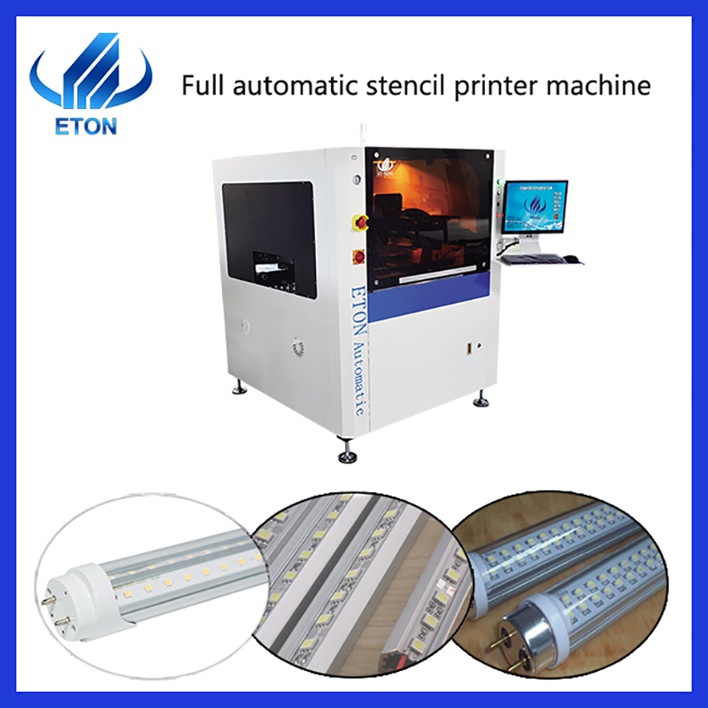 Solder paste screen stencil printer machine