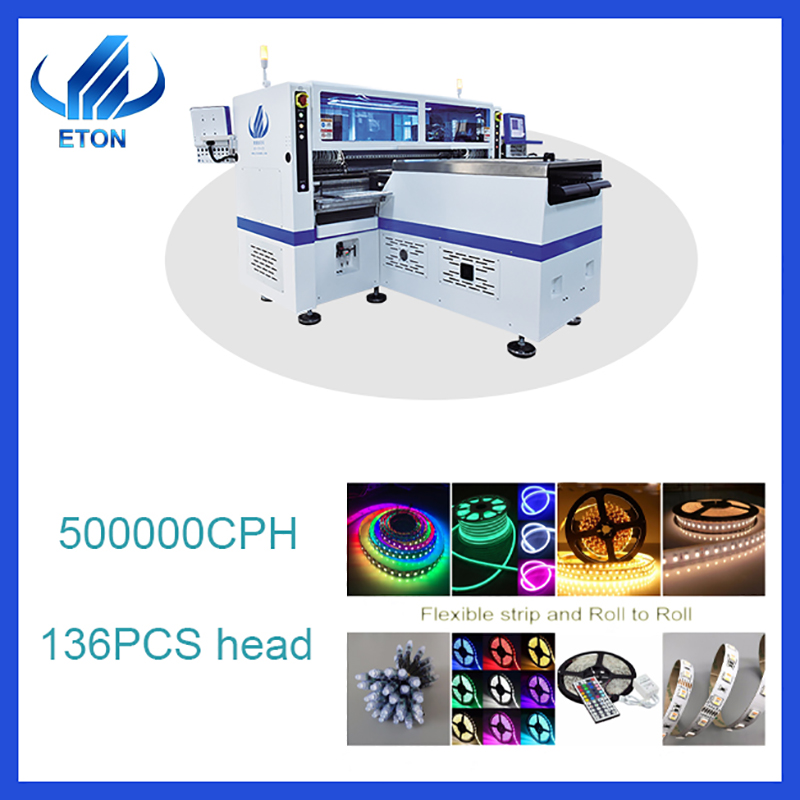 136 head 500000CPH SMT mounter